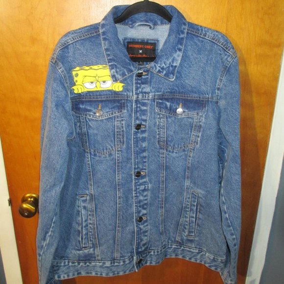 Members Only | Jackets & Coats | Members Only Nickelodeon Spongebob ...